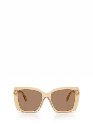 Burberry Square Frame Sunglasses - Beige