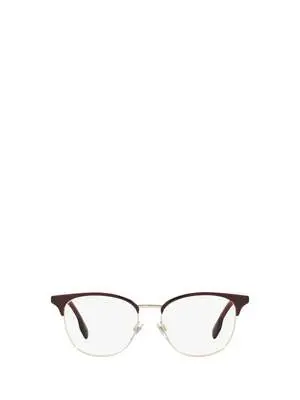 Burberry Burberry BE1355 Eyeglasses Light Gold / Bordeaux