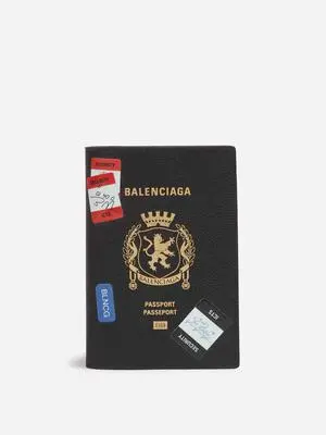 Balenciaga Passport Cover - Black