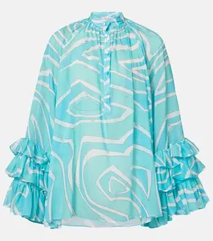 Emilio Pucci Button Up Kaftans Tunics