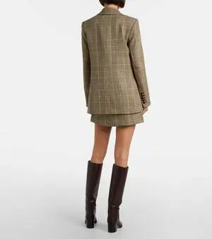 Veronica Beard Pavaline Houndstooth Miniskirt