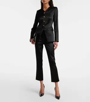Veronica Beard Cynthia Satin Blazer