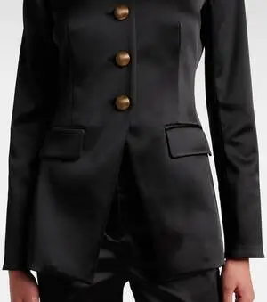 Veronica Beard Cynthia Satin Blazer