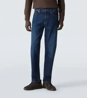Zegna Mid-rise Straight Jeans