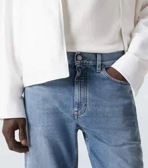Zegna High-rise Straight Jeans