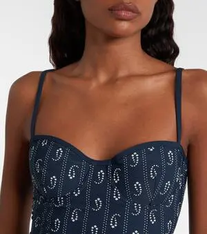 Tory Burch Printed One-piece Swimsuit