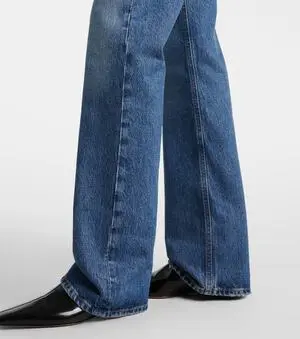 AGOLDE Leena Flared Jeans - Blue