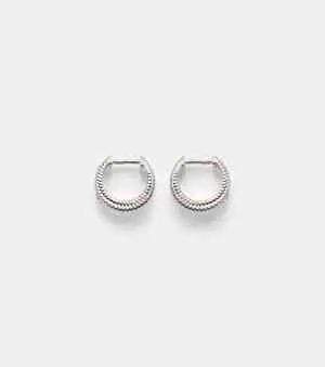 Yvonne Léon Berlingot Nano Hoop Earrings - Silver