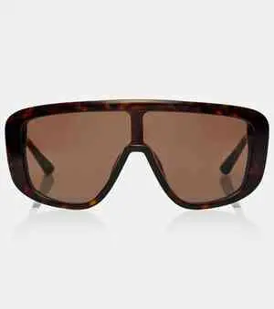 Dolce & Gabbana Dg Marlene Shield Sunglasses - Brown