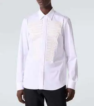 Alexander McQueen Cotton Poplin Shirt