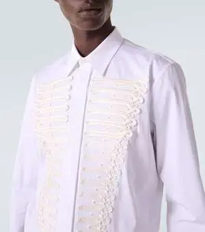 Alexander McQueen Cotton Poplin Shirt