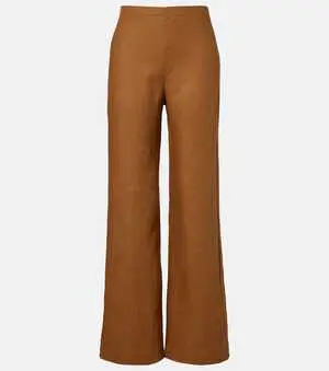 Faithfull The Brand Ilride Wide-leg Linen Pants