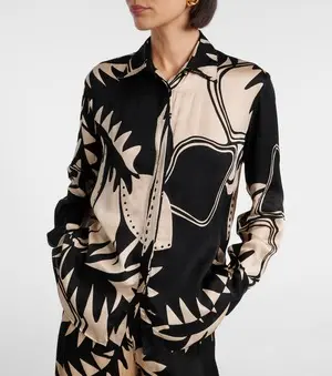 Poupette St Barth Eileen Printed Blouse