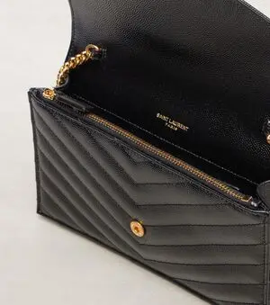 Saint Laurent Cassandre Envelope Small Wallet On Chain