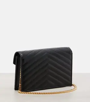 Saint Laurent Cassandre Envelope Small Wallet On Chain