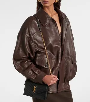 Saint Laurent Cassandre Envelope Small Wallet On Chain