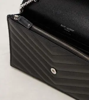 Saint Laurent Cassandre Envelope Small Wallet On Chain