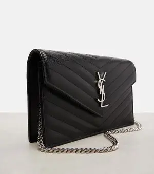 Saint Laurent Cassandre Envelope Small Wallet On Chain