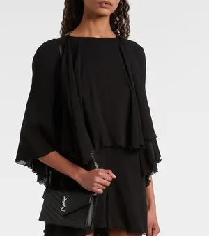 Saint Laurent Cassandre Envelope Small Wallet On Chain