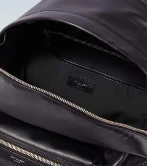 Saint Laurent City Leather Backpack