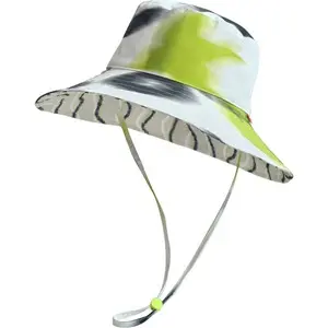 LOST PATTERN Frida's Dream Cotton Reversible Sun Hat - Green