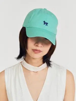 LOST PATTERN Baseball Cap - Teal Green