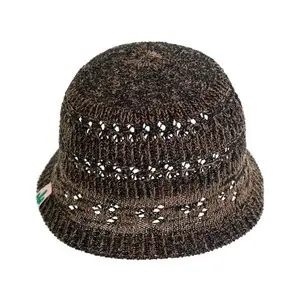 LOST PATTERN Nyc Cactus Crochet Bucket Hat - Toasted Cocoa