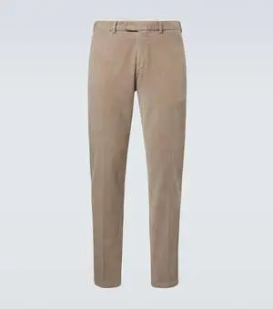 Thom Sweeney Cotton-blend Corduroy Slim Pants