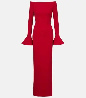 Solace London Anica Off-shoulder Gown