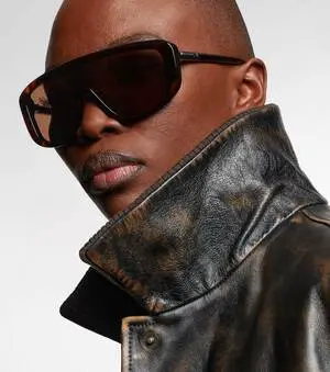 Dolce & Gabbana Dg Marlene Shield Sunglasses