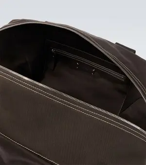 THE ROW Sisal Canvas Duffle Bag - Brown