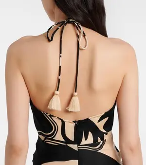 Poupette St Barth Stella Printed Maxi Dress