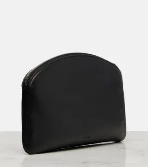 THE ROW Round Leather Coin Purse