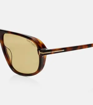 TOM FORD Guillaume Aviator Sunglasses