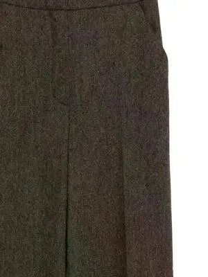 YVES SALOMON Flannel Tailored Trousers