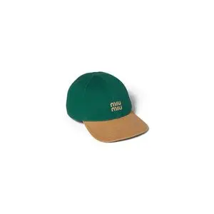 Miu Miu Baseball Cap - Billiard/cork