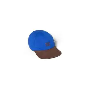Miu Miu Washed Denim Baseball Cap - Light Blue/cocoa