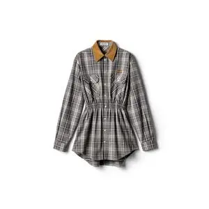 Miu Miu Flannel Mini-dress