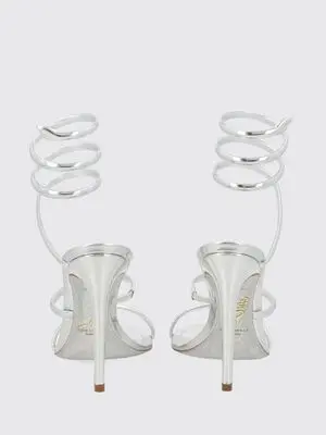 Rene Caovilla Heeled Sandal - Silver