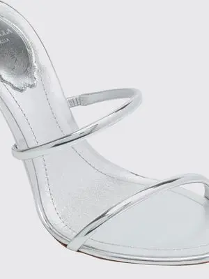 Rene Caovilla Heeled Sandal - Silver