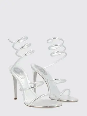 Rene Caovilla Cleo Sandals - Silver