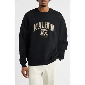 MALBON Range Oxford Cotton Sweatshirt