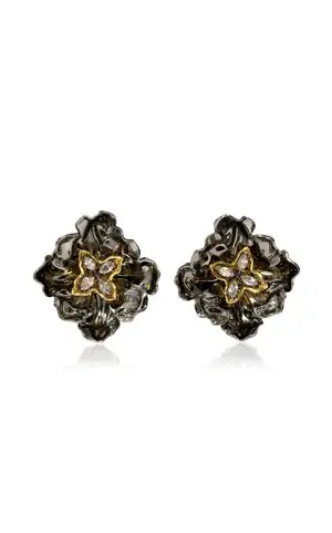 Alexis Bittar 14k Gold-plated Crystal Stud Earrings - Metallic