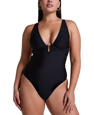 Hunkemoller Luna Shaping One-piece Swimsuit - Black