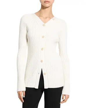 Long Sleeve Ribbed Cardigans