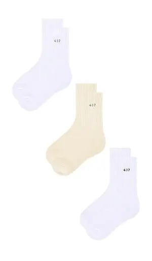 437 3-pack Crew Socks