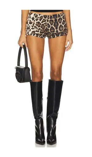 Superdown Katalina Micro Short - Leopard