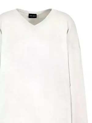 Giorgio Armani Long-sleeve V-neck Sweater