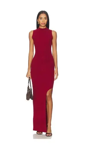 Amanda Uprichard Isla Maxi Dress - Red