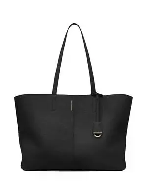 MAISON DE SABRE Zipped Leather Soft Tote - Black